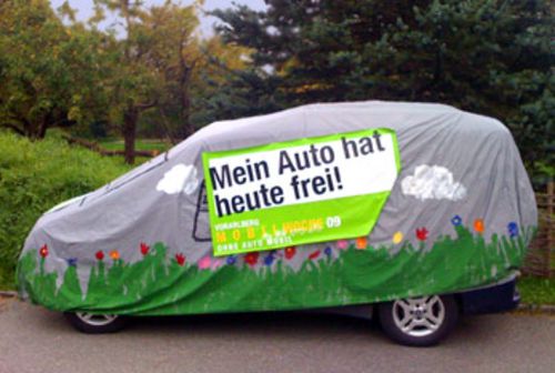 Einen ganzen Tag lang auf das Auto verzichten